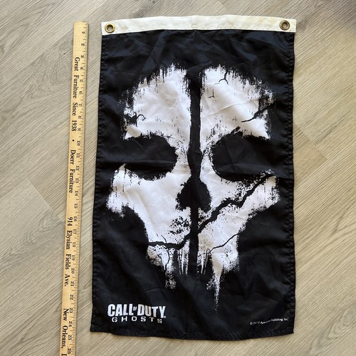 Call Of Duty Ghosts | RARE Promotional Flag Banner | 25"L x 16"W- 2013 ...