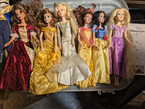 Disney Princess Barbie Doll Collection of 6 | eBay