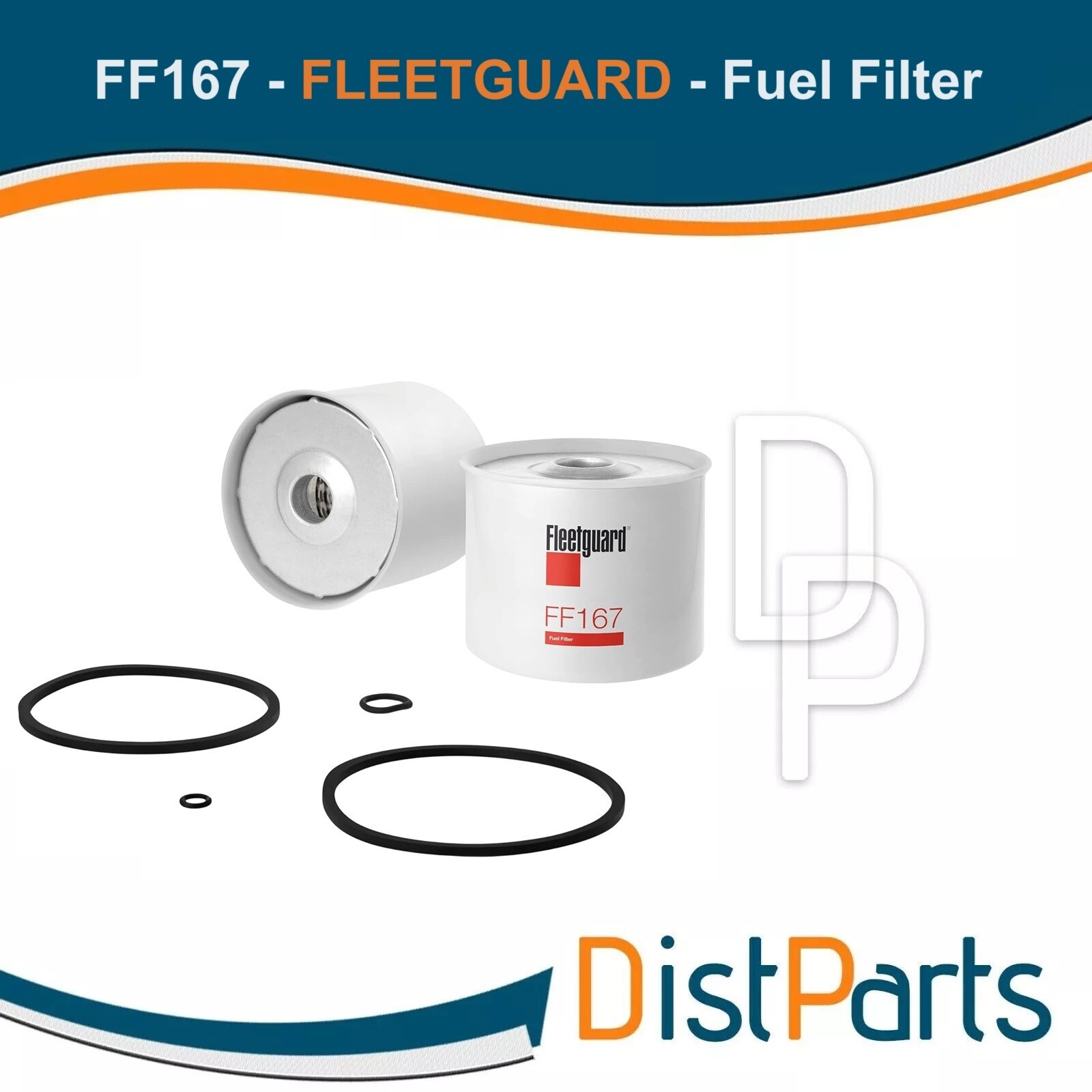 FLEETGUARD FF167 - Fuel filter cross reference