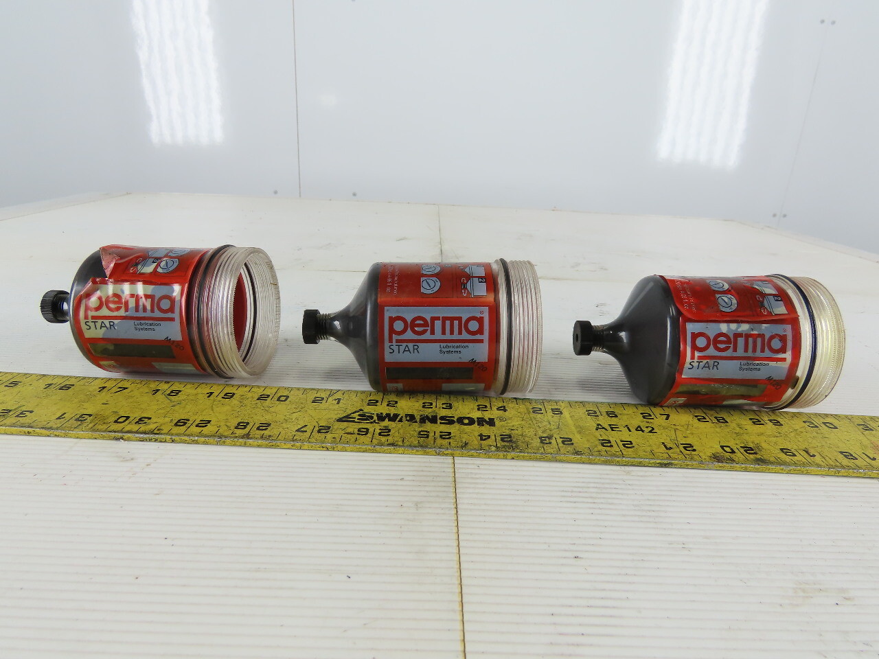 Perma Star M120 860/220 120cm3 Lubrication System Grease Cartridge RED ...