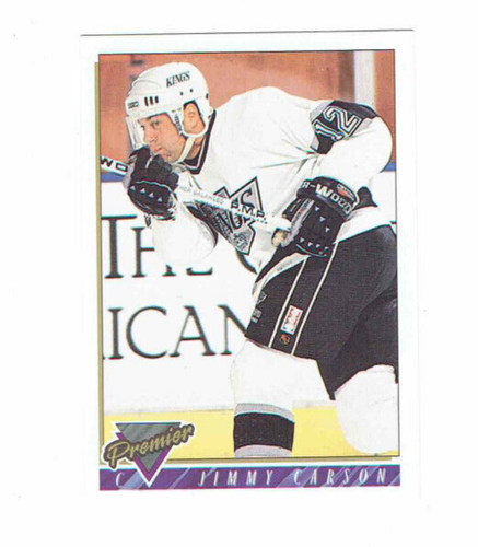 Jimmy Carson Los Angeles Kings C #376 Topps 1994 Hockey Card | eBay