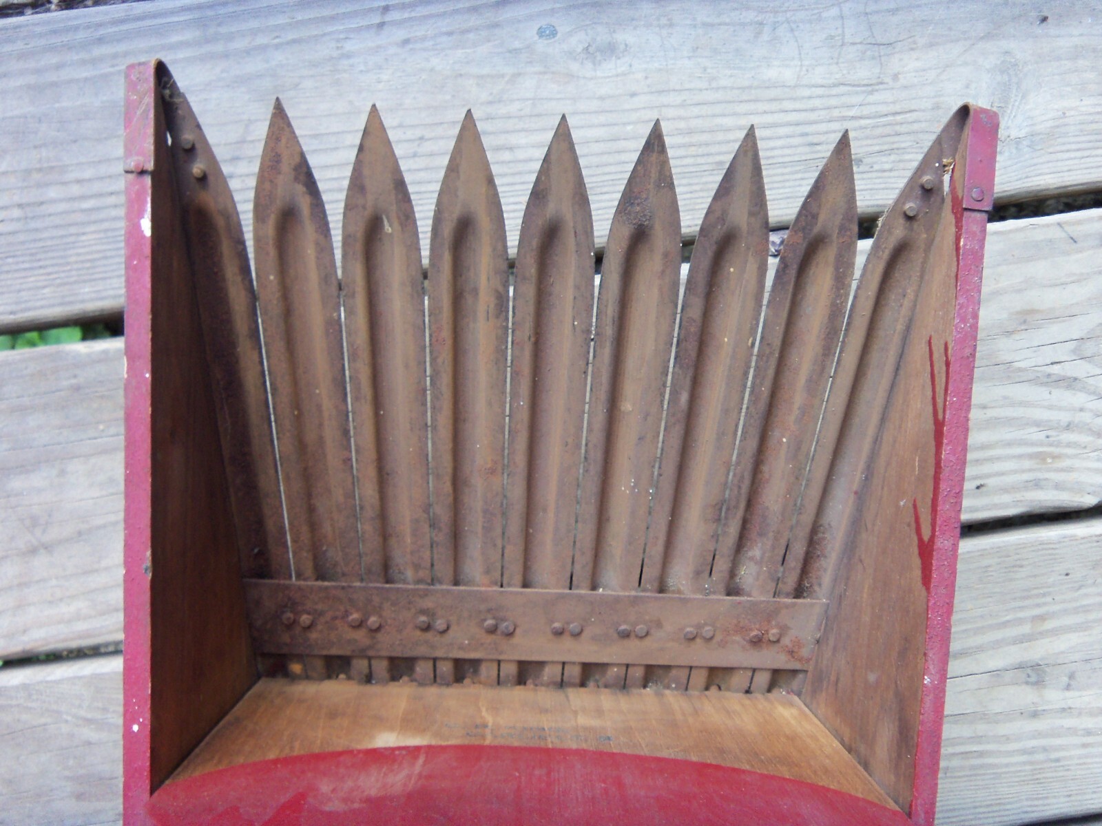 VINTAGE CRANBERRY PICKER HARVESTER SCOOP TOOL BY C R KING, CARLISLE, KY ...