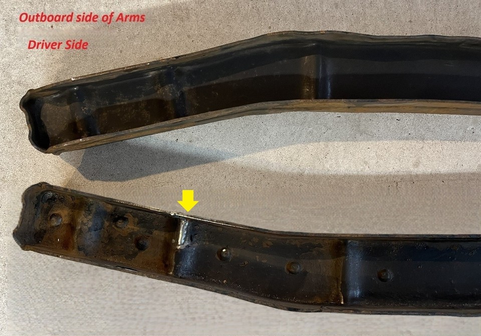 1960-1972 Chevy or GMC Pickup/Suburban C10 Rear Trailing Arms-Original ...