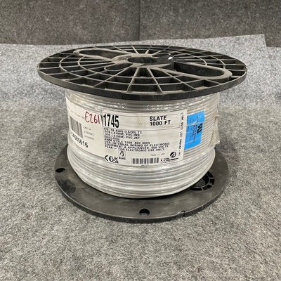 APLHA WIRE 1745 Slate Cable Wire 18AWG 300V 1000 ft * | eBay