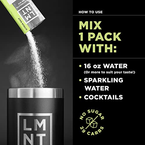 LMNT Zero Sugar Electrolytes - Variety Pack Bundle | Drink Mix | 36 ...