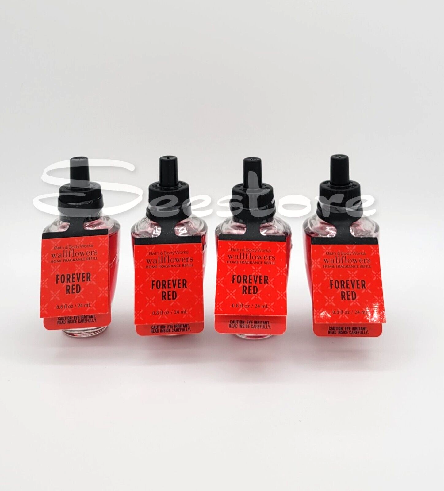Bath & Body Works Forever Red Wallflowers Fragrance Refill Bulb New Set of 4 | eBay