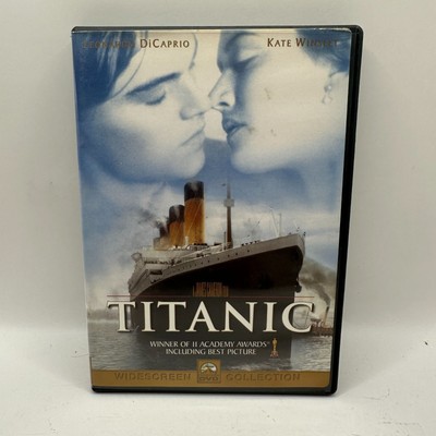 Titanic DVD Movie Rated PG-13 NTSC Paramount Widescreen Leonardo ...