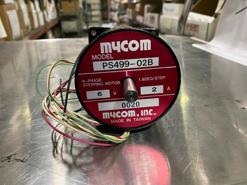 Mycom PS499-02B 6V 2A 4-Phase 1.8Deg/Step Stepping Motor - Stepper | eBay