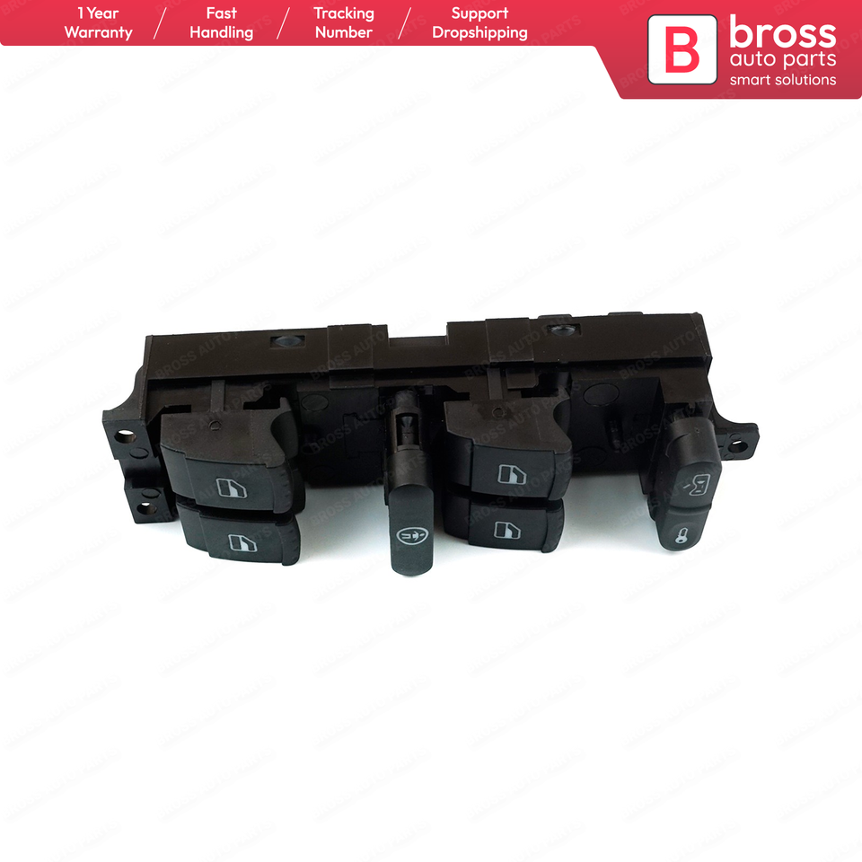 Window Master Switch 1J4959857B for VW Golf 4 Passat B5 Jetta Bora Seat ...