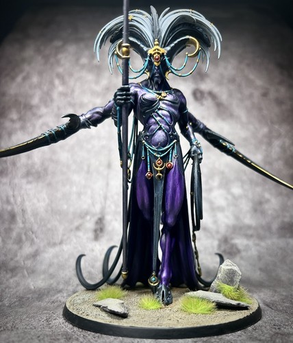 Shalaxi Helbane - Keeper of Secrets. AoS, WH40K. PRO Painted to order ...