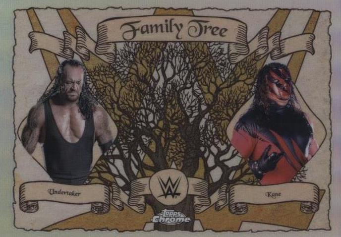 2025 Topps Chrome WWE - Family Tree Undertaker, Kane #FT-UK for sale ...