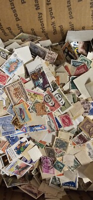 World Wide Premium 3 Oz Stamps. Aprox 1200-1500ps Hoard Collection ...