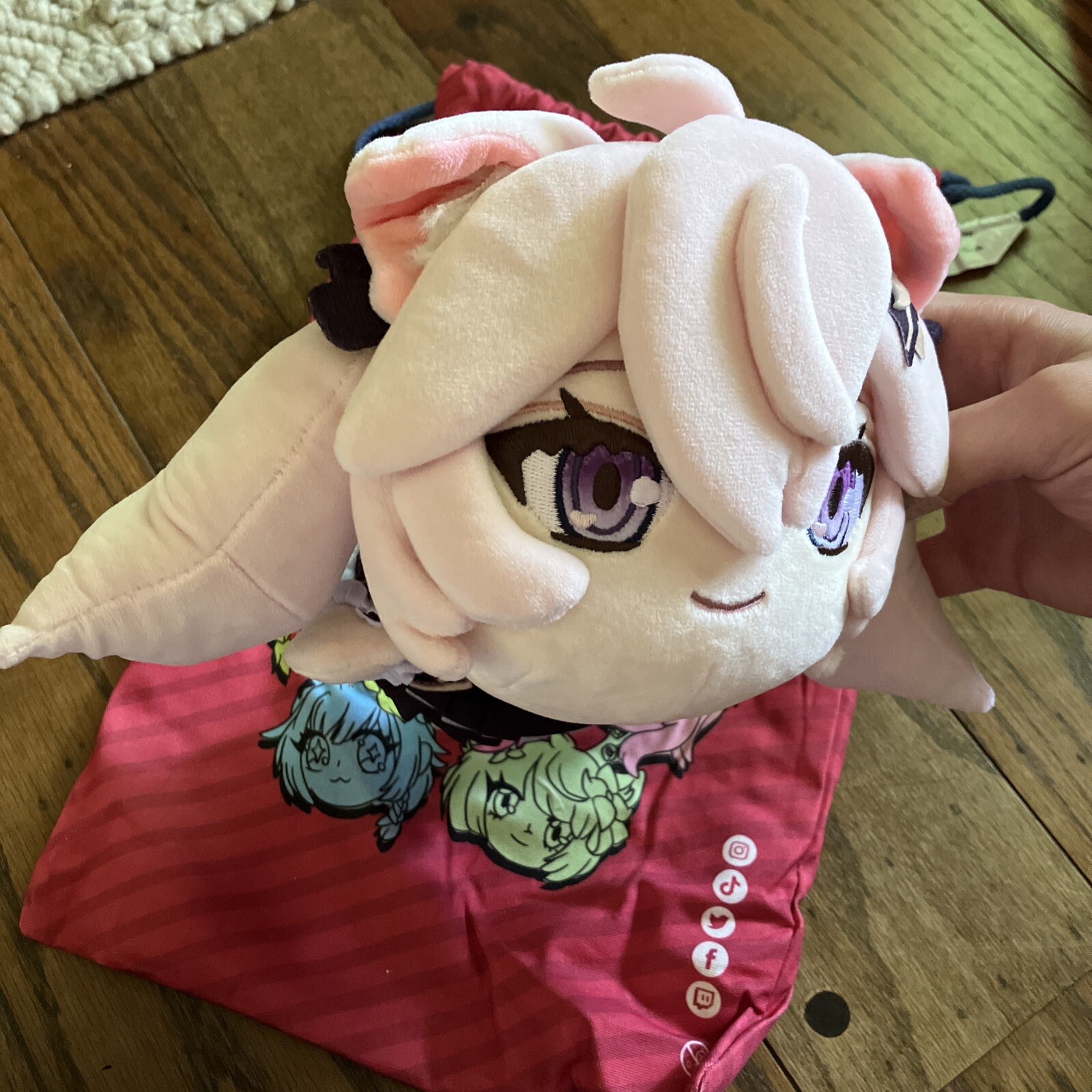 Nyanners Plushie Plush Doll Twitch Streamer Vtuber Animation Makeship ...