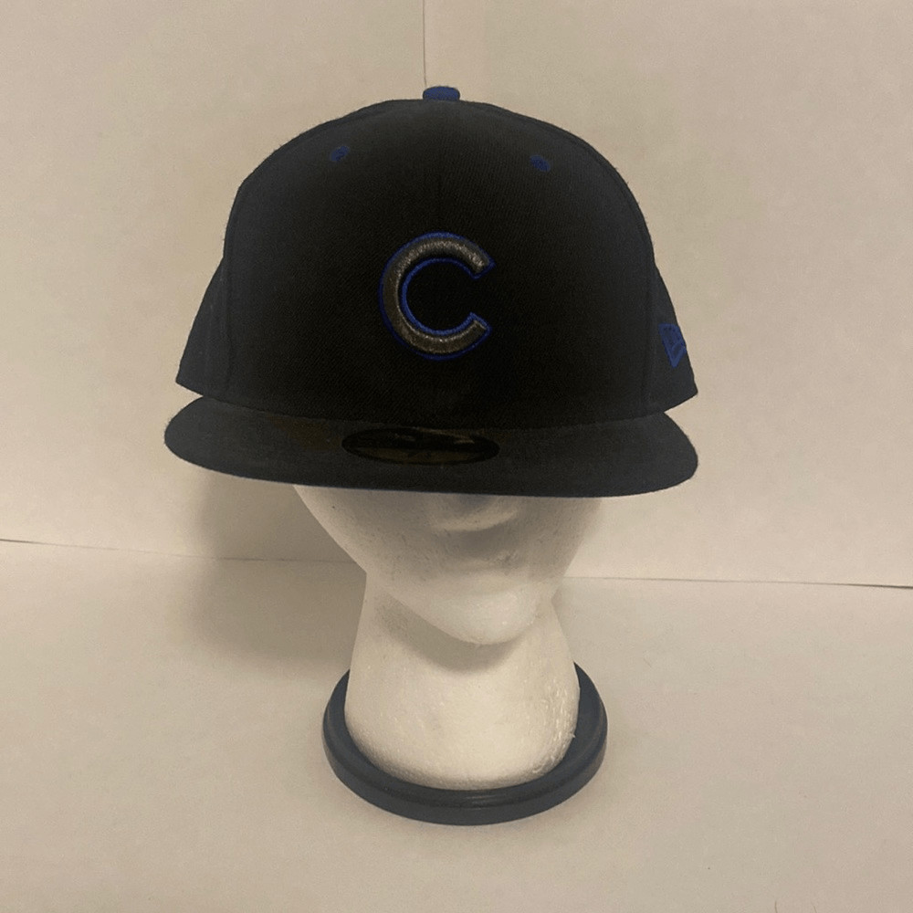 New Era 59Fifty Chicago Cubs Blue Baseball Hat Cap - Gem