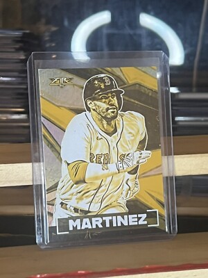 2021 Topps Fire - Gold Minted #97 J.D. Martinez | eBay