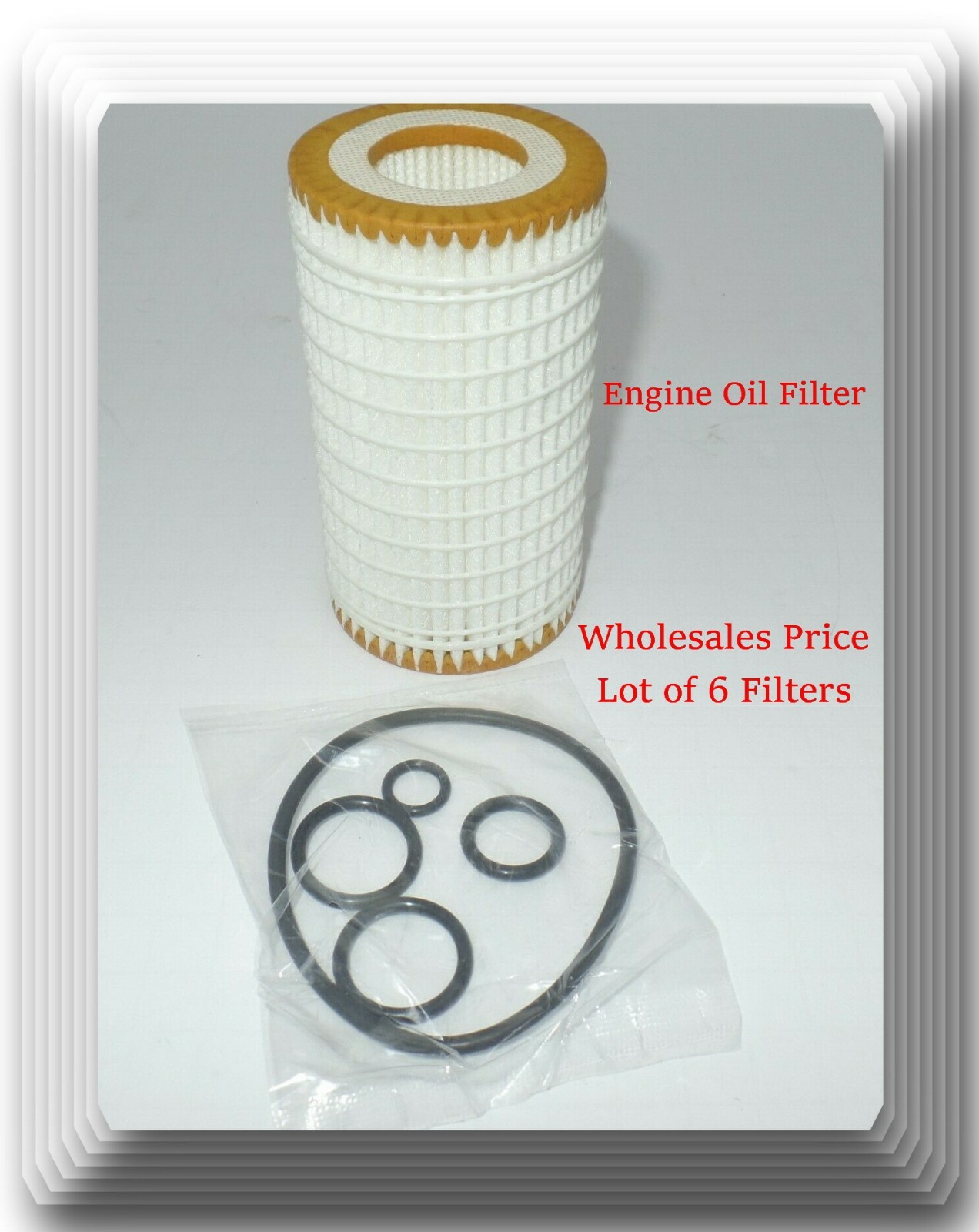 6 X HU718/5x Engine Oil Filter Fits: Sprinter 2500 3500 Diesel l5 2.7L ...