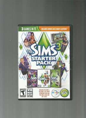 The Sims 3 Starter Pack (Win/Mac), VG 14633731378| eBay