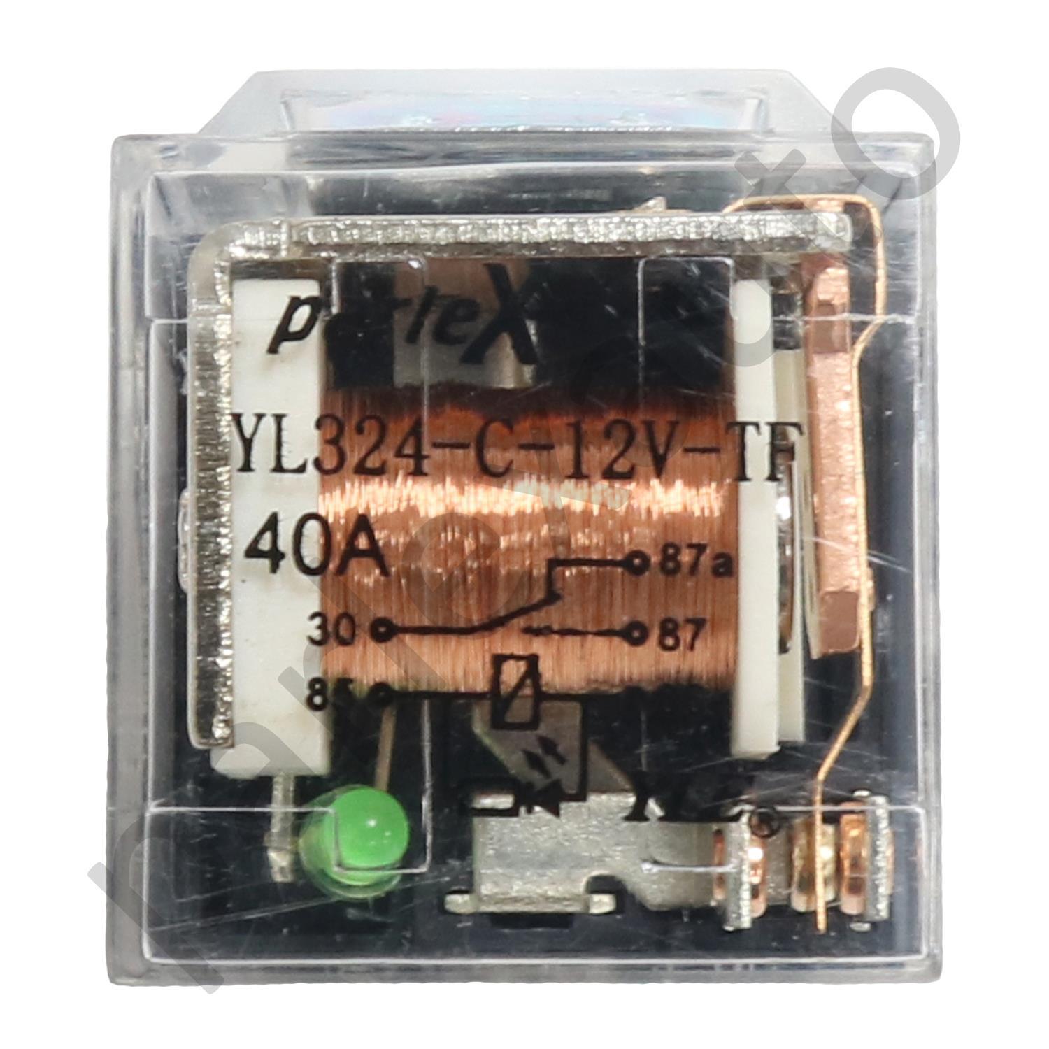 12 Volt 40 Amp Auto Automative Bike Boat Car Van Truck Vehicle Relay (5 ...