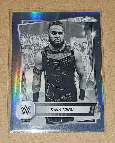 2025 Topps WWE Chrome #54 Tama Tonga Sepia Refractor | eBay