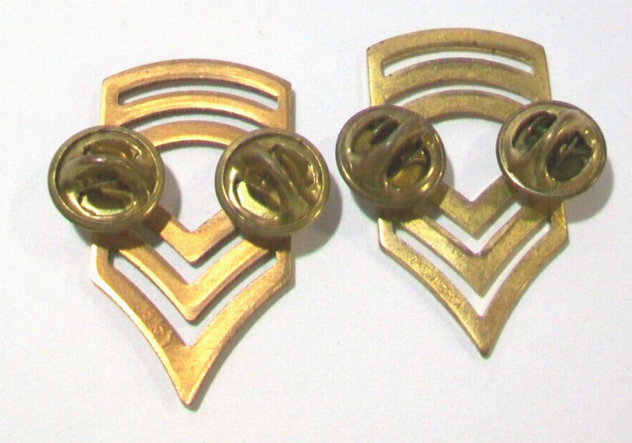US Army Master Sergeant Rank Pins, Master Sgt., Military Pins | eBay
