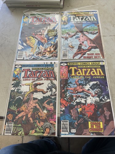 Edgar Rice Burroughs Tarzan Lord of the Jungle #18, 21, 25, 27 | eBay