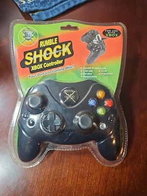 Rumble Shock XBOX Dual Shock Programable Controller 5 Foot Cable | eBay