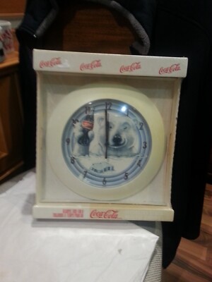 COCA COLA ICEBERG CLOCK | eBay