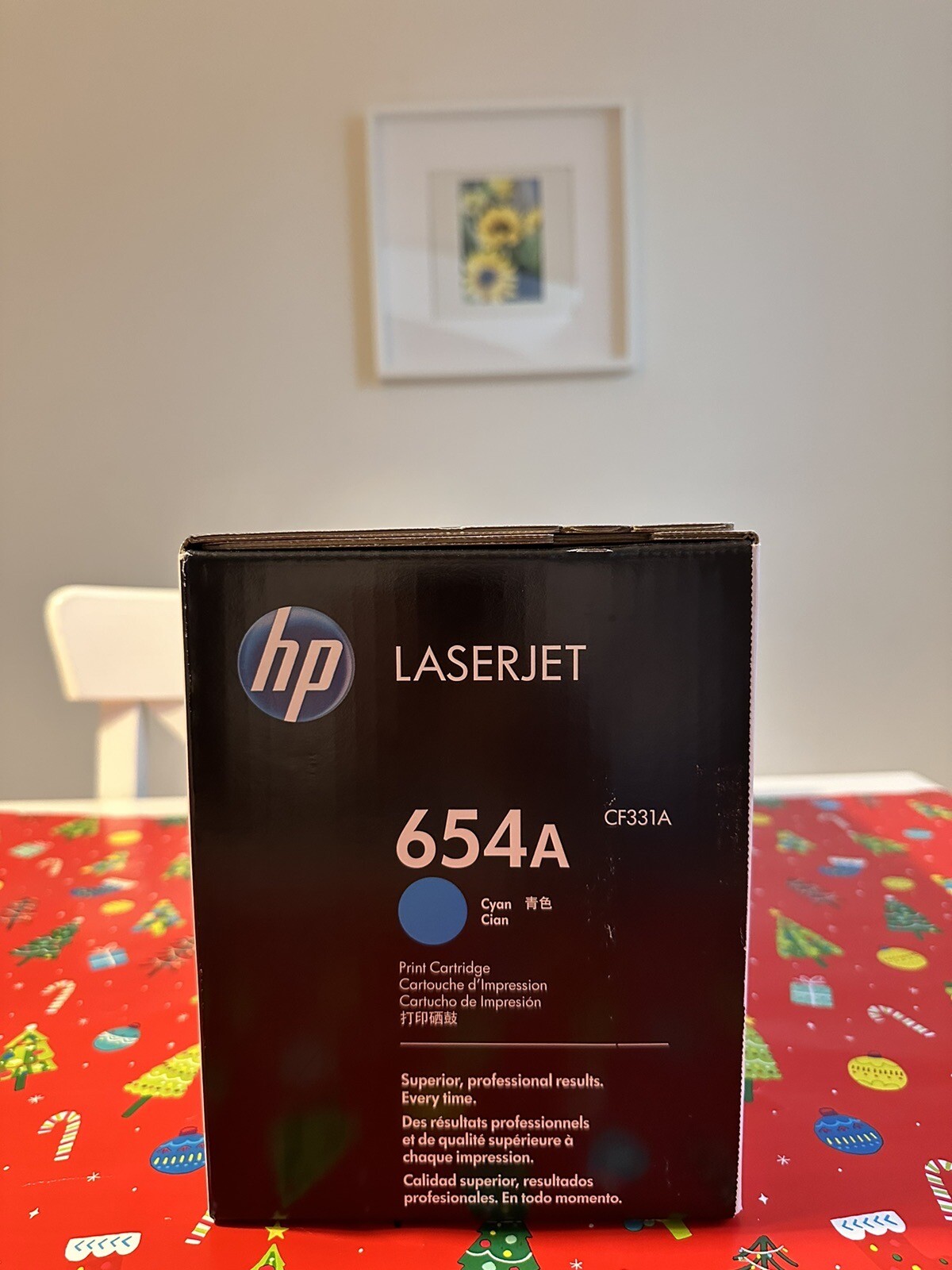 Genuine Factory Sealed HP CF331A Cyan Toner Cartridge 654A Brand New ...