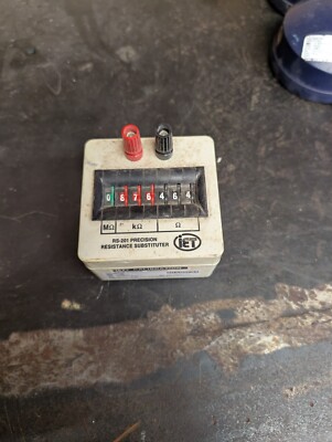 IET calibration decade box resistance substituter | eBay