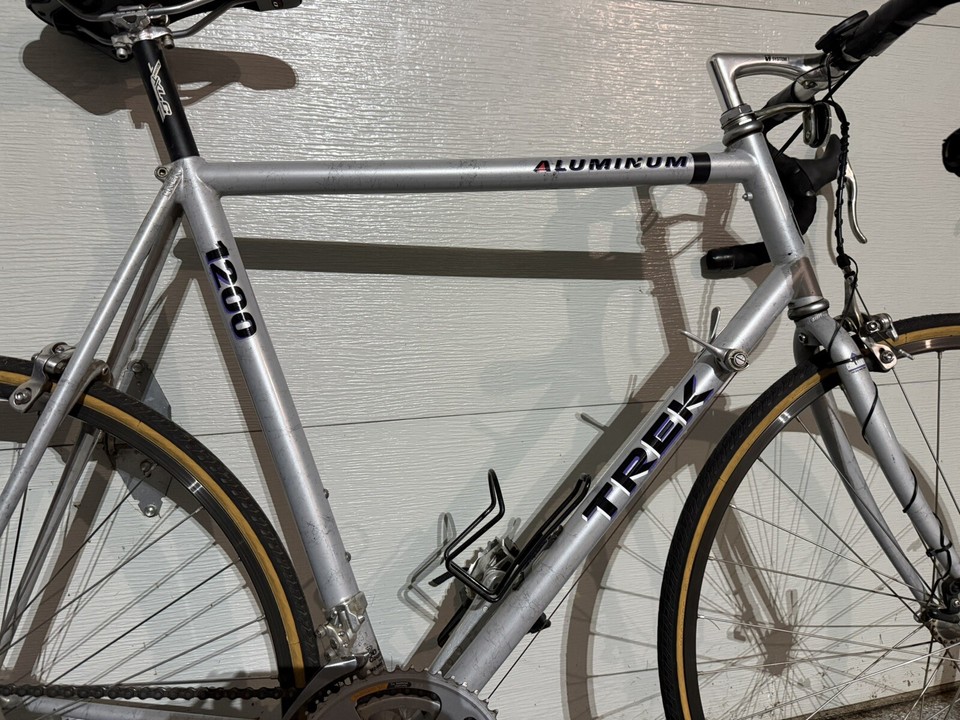 Trek 1200 Aluminum Bicycle Speckled Grey Vintage 1993 Serial 1006300 | eBay