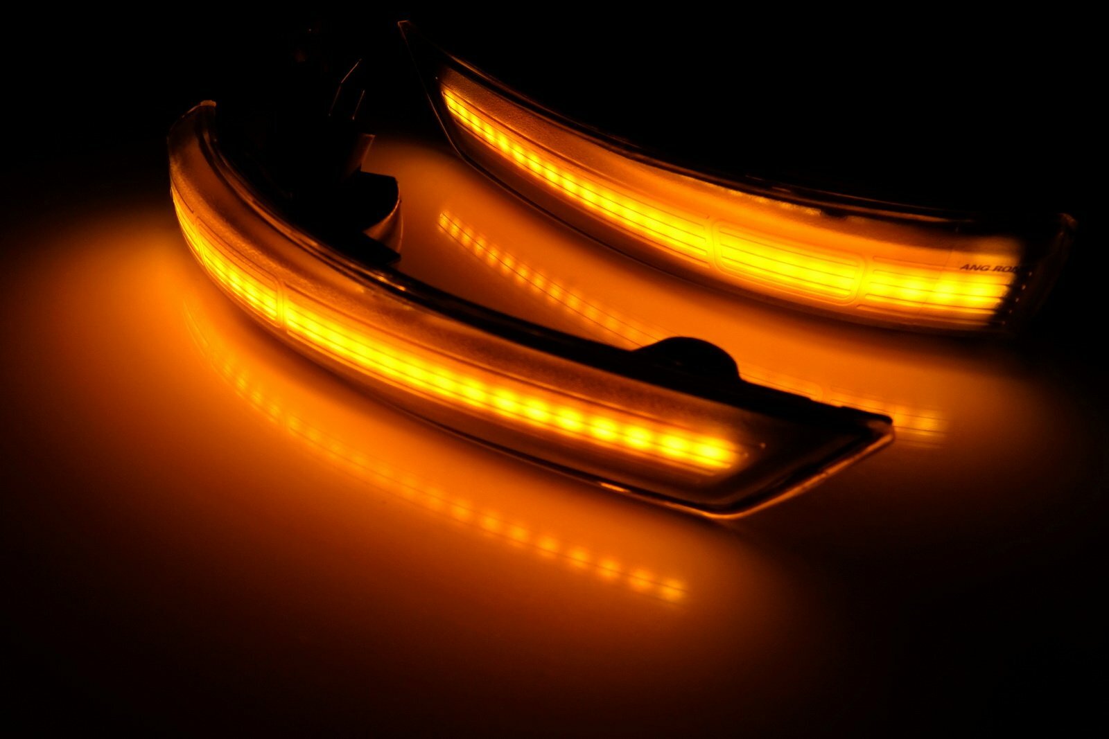 Pair Dynamic LED Side Wing Mirrors Indicator Turn Signal Light For ...
