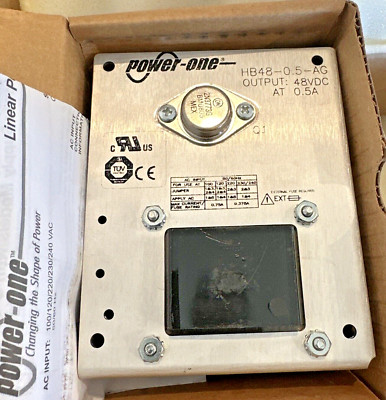 Bel Power Solutions HB48-0.5-AG Power Supply AC-DC, 48V@0.5A, 100-264V ...