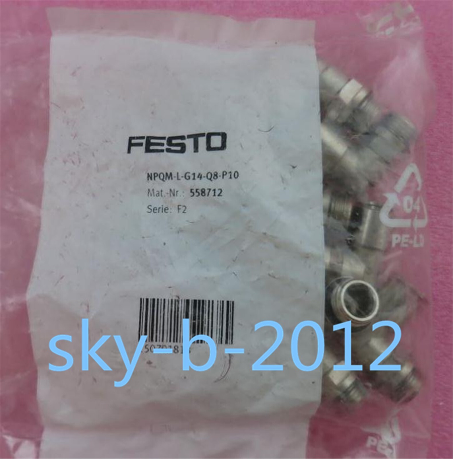 1 PCS NEW IN BOX FESTO Threaded joint NPQM-L-G14-Q8-P10 558712 | eBay