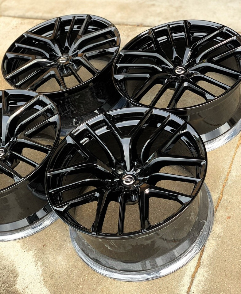 20” OEM Nissan GTR GT-R R35 Rays Premium Original Wheels Rims Factory ...