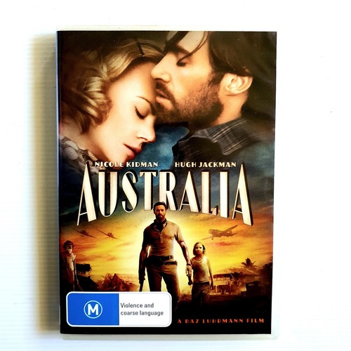 Australia DVD 2008 Hugh Jackman, Nicole Kidman, Baz Luhrmann Film, Reg ...