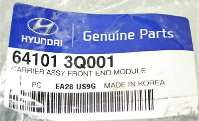 Hyundai Front End Module Carrier Assembly Part Number - 64101-3Q001 | eBay