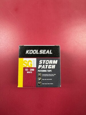 Kool Seal Storm Patch White Patching Tape | eBay