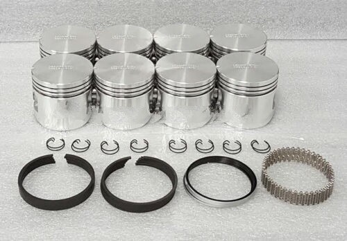 1956-1960 Ford 312 Y-Block Engine Rebuild Kit Pistons+MOLY Rings ...
