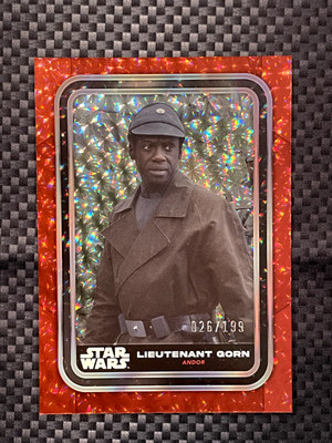 2023 TOPPS STAR WARS FLAGSHIP RED FOIL LIEUTENANT GORN /199 | eBay