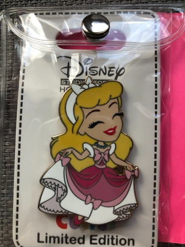 Disney DSSH Princess Cuties | Cinderella Pink Dress Pin 2025 ...