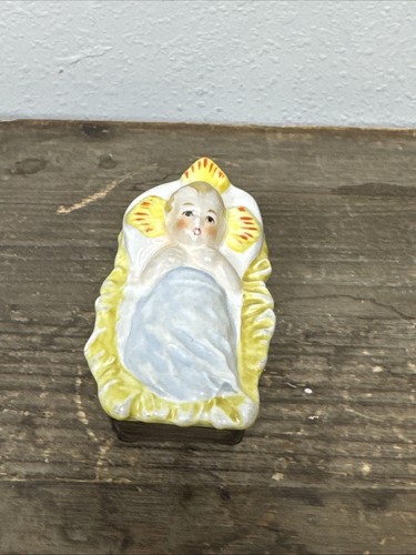 Vintage GOEBEL Hummel NATIVITY Baby Jesus Manger Figurine W Germany TMK ...