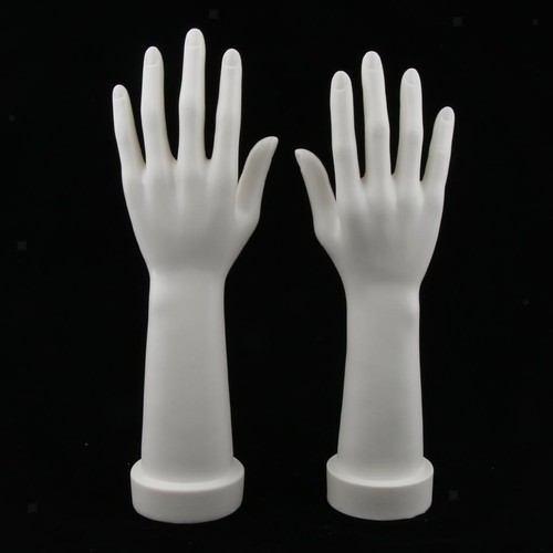 Set Of 2 Pcs Female Adult Hand Women Display Molds | eBay UK