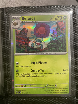 Carte Pokémon HOLO Bérasca 014/191 SSP Etincelles Déferlantes FR NEUF ...