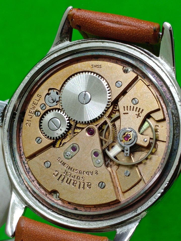 vintage Atlantic Worldmaster PRIMA watch 21 Jewels Mechanical Manual | eBay