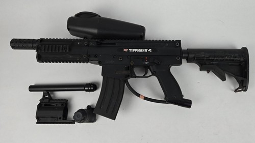 Tippmann X7 Paintball Marker Gun w/ Full Auto, Extra Barrel for PARTS ...