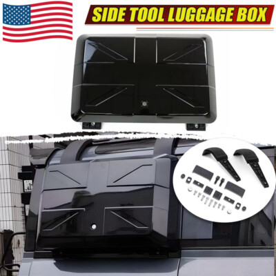 For Defender 90 110 130 2020+ Side Mounted Gear Box Carrier Luggage ...