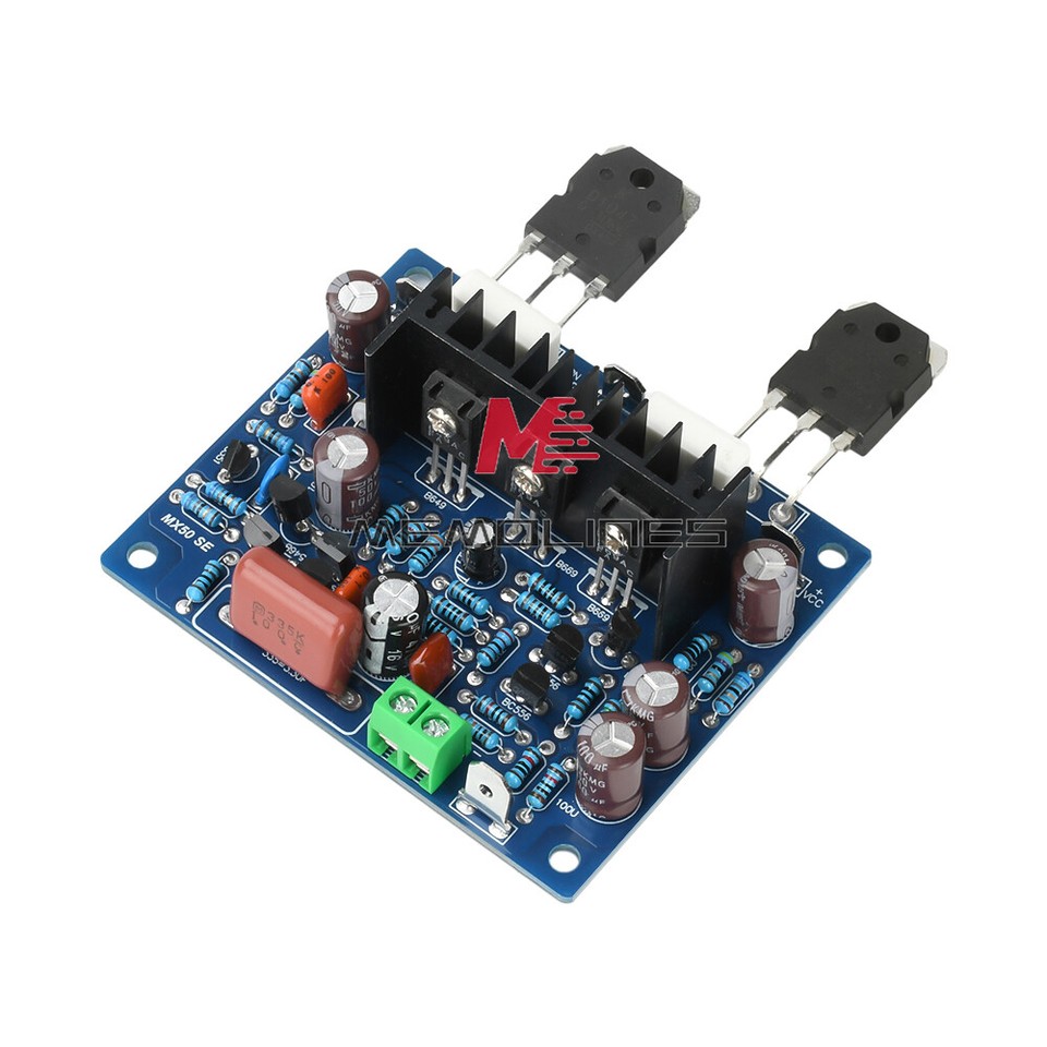 2PCS MX50 SE Dual Channel Audio Amplifier Board HiFi Stereo Amplifier ...