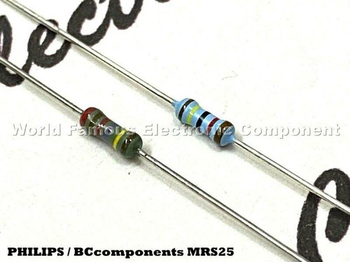 VISHAY BC or PHILIPS MRS25 10.5K~10M 0.6W 1% 50ppm Resistor "random ...