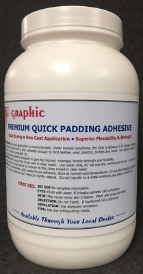 PADDING COMPOUND ADHESIVE WHITE PREMIUM ONE COAT QUICK DRYING NEW 1 ...