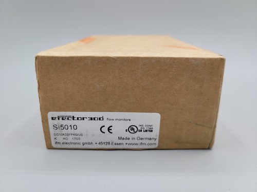 NEW IFM EFECTOR SI5010 FLOW MONITOR SENSOR 300 Bar 18-36 VDC PNP IP67 ...